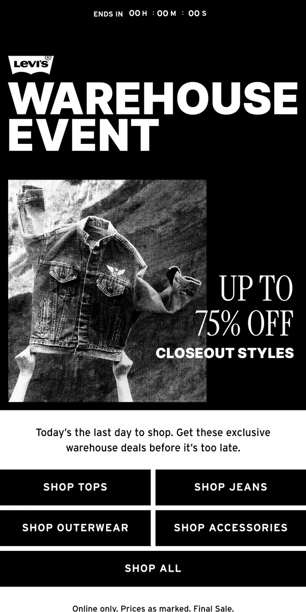 Levi s Emails Newsletters